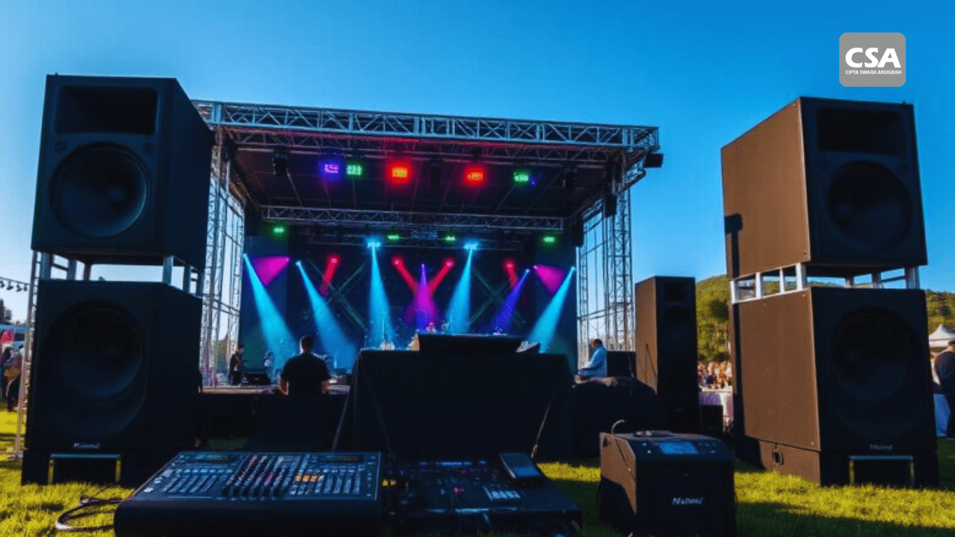 Outdoor Sound System Installation by CSA Indonesia - CSA #1 AVL System ...