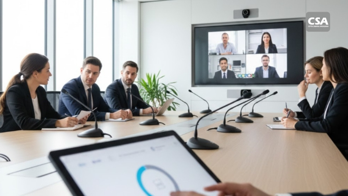 Hybrid Meeting Room AV System with CSA Indonesia: Transforming ...